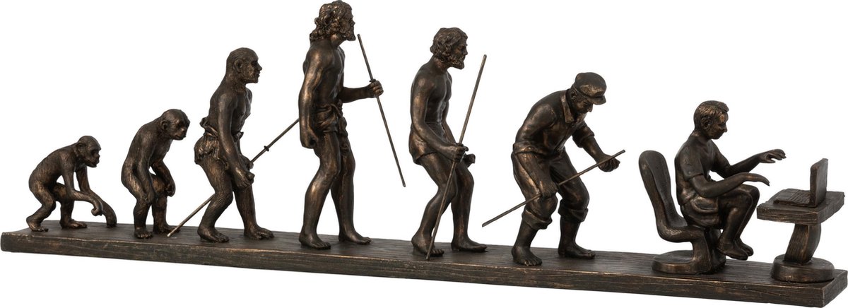 J-Line - Beeld - Evolutie Mens - Poly | bol.com