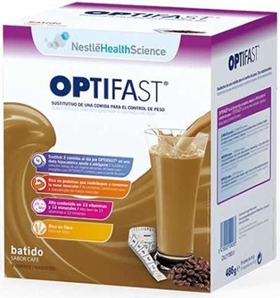 Optifast Coffee Flavored Smoothie 9 Units | bol.com
