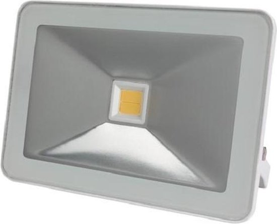 DESIGN LED-SCHIJNWERPER - 50 W, WARMWIT - WIT | bol