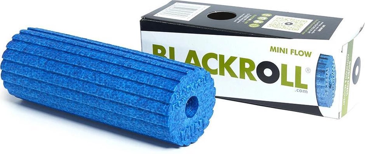 Blackroll Mini Flow Foam Roller 15 cm Blue | bol.com
