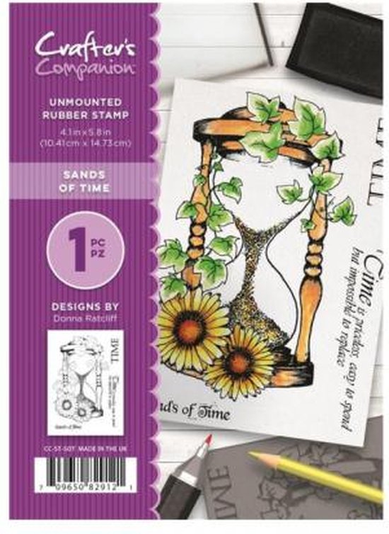 Sands Of Time Unmounted Rubber Stamp Set (CC-ST-SOT) | bol.com