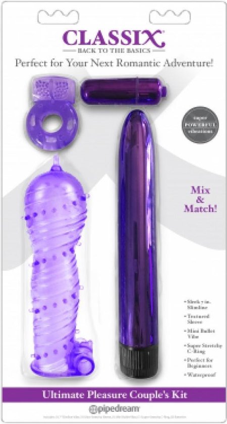 Pipedream - Ultimate Pleasure Couples Kit - Sets Paars | bol.com