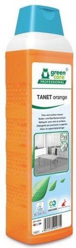 Tana - Interieurreiniger - TANET orange - 1 Liter met Ecolabel | bol