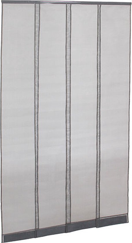 Lamellen hordeur Intensief Gebruik - B 100 x H 230 cm Grijs ...