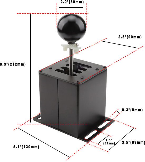 STEN Shifter - SIM Race Shifter - Geschikt Voor PC - Game Shifter | bol
