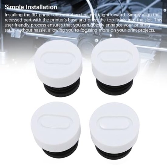 SVG commerce 3D Printer Anti Vibration Feet, Rubber and Abdominal Shock ...
