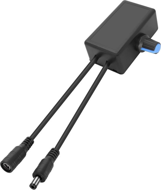 Fan Speed Controller met 5.5 x 2.1mm Plug - DC 5.5mm x 2.1mm Knb ...