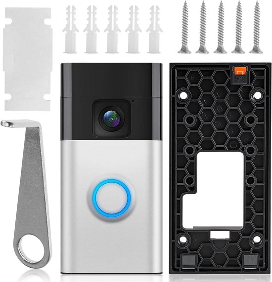 Inovra Plus - Ring deurbel montage zonder boren - Nieuwe batterij video ...