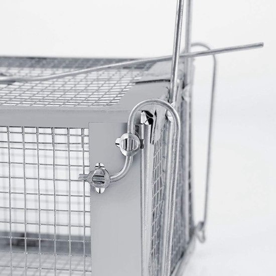 Allecto Plus - Levende muizenval van metaal - Vangt muizen en ratten ...