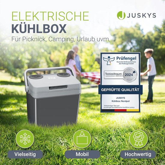 Elektrische Koelbox 32L - Thermo-elektrische Box voor Auto, Camper en Camping - Koud &... | bol