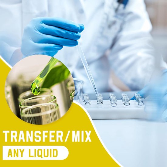 Allecto Plus - Pipet Druppelaar 1ml - 500 stuks - Meetpipet ...