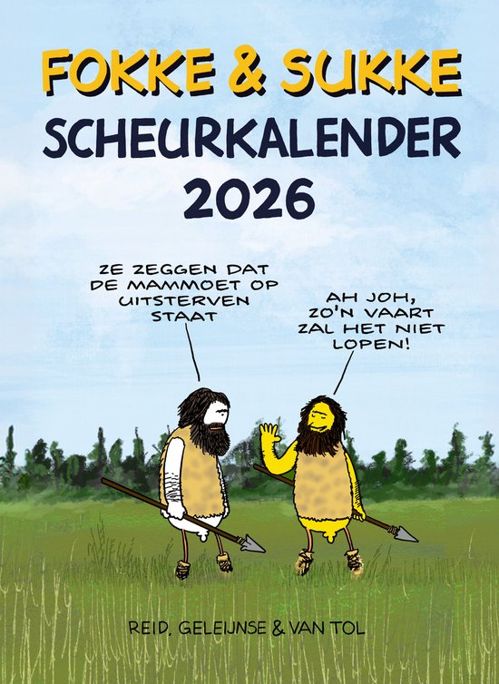 Fokke en Sukke Scheurkalender 2026 - Populairste scheurkalender van ...