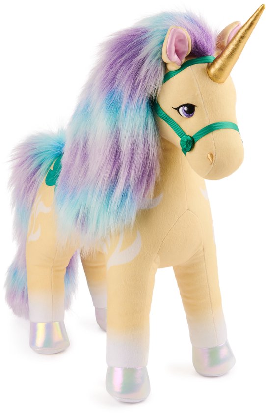 Unicorn Academy - Leaf-knuffel van 38 cm - Leaf-eenhoornknuffel ...