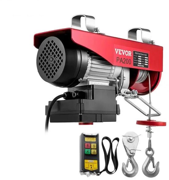 Elektrische Takel - Lier - Katrol - Elektrische Lier - 880lbs - Elektrische Kabel... | bol