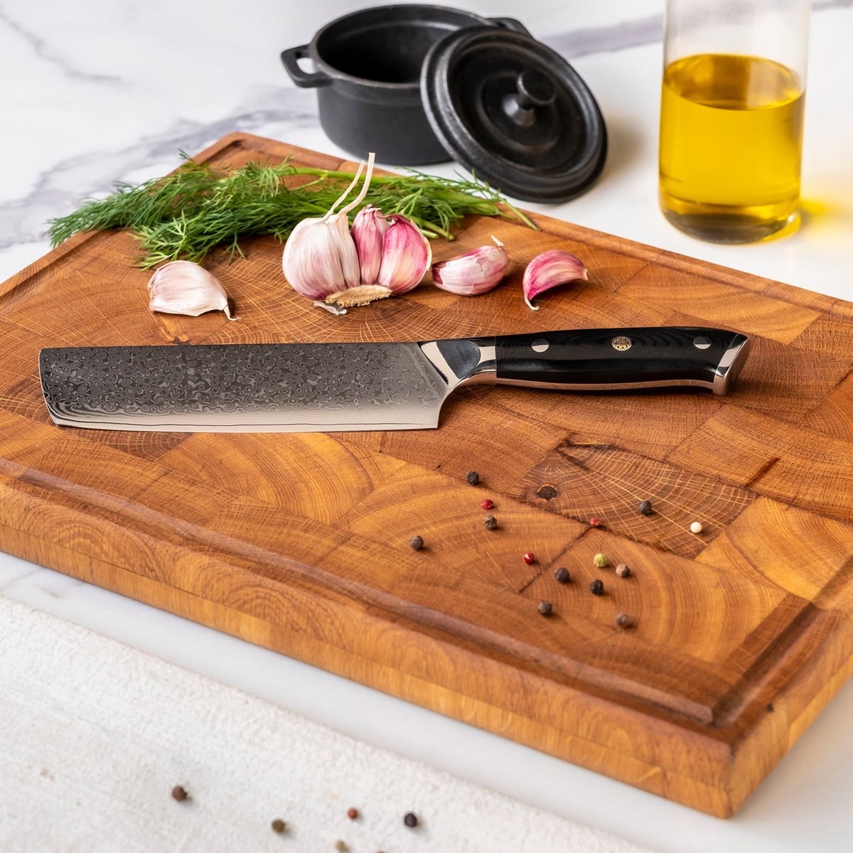 Shinrai Japan - Messenset - 5 delig - Koksmes - Japanse mes - Mes ...