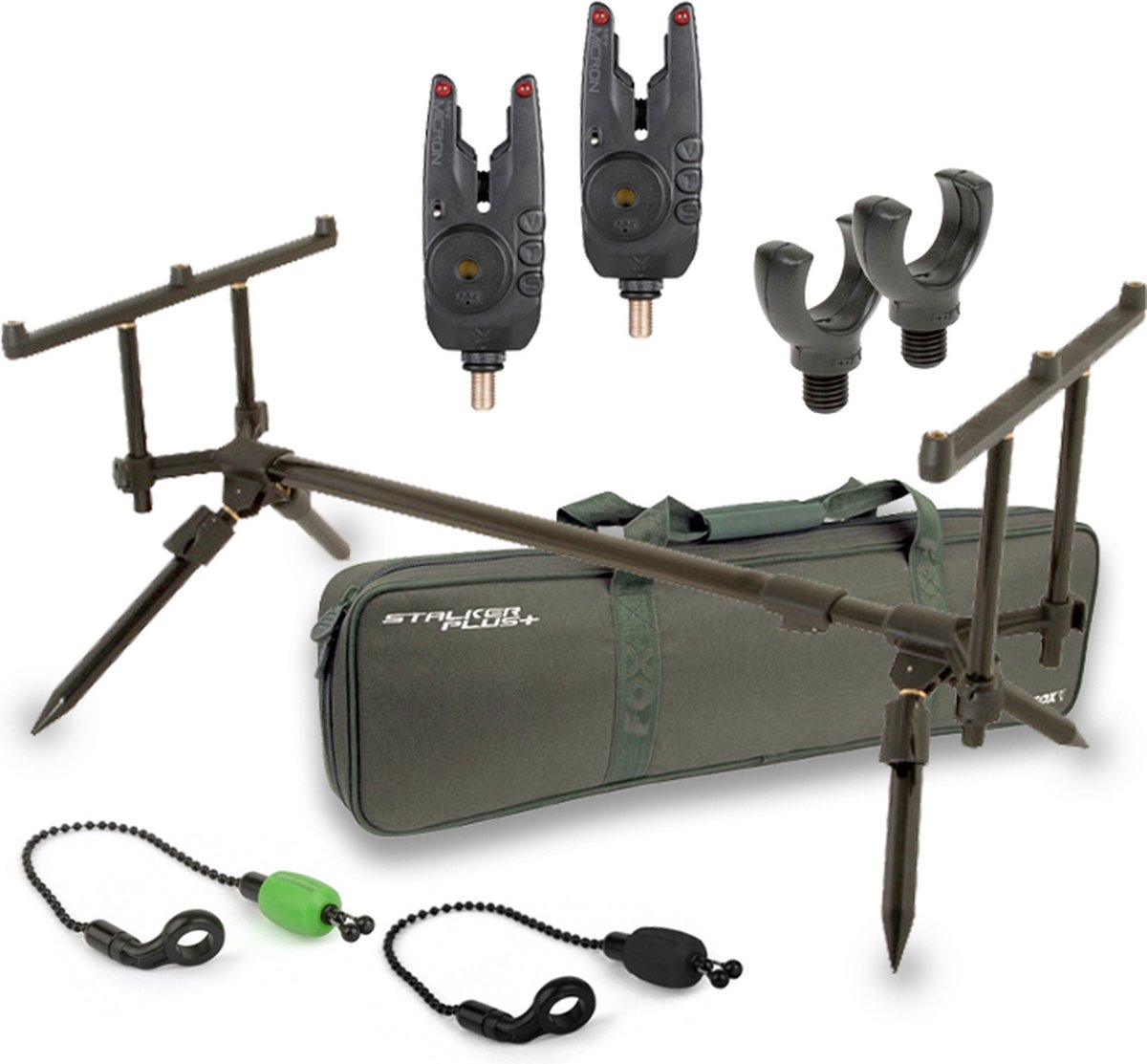 Fox Stalker Rod Pod Set | Karper set | bol.com