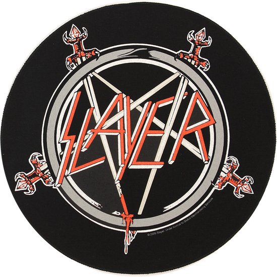 Slayer Pentagram Back Patch - Officiële Merchandise | bol.com