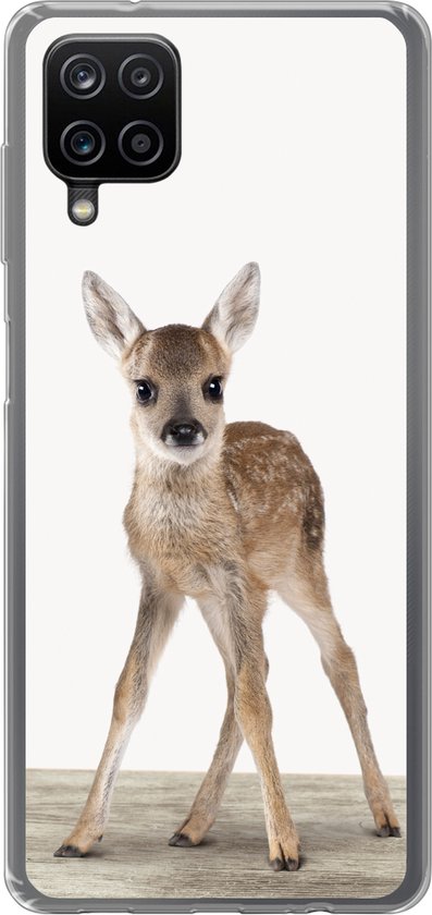 Samsung Galaxy A12 hoesje - Hertje - Bambi - baby hert - Meisjes ...