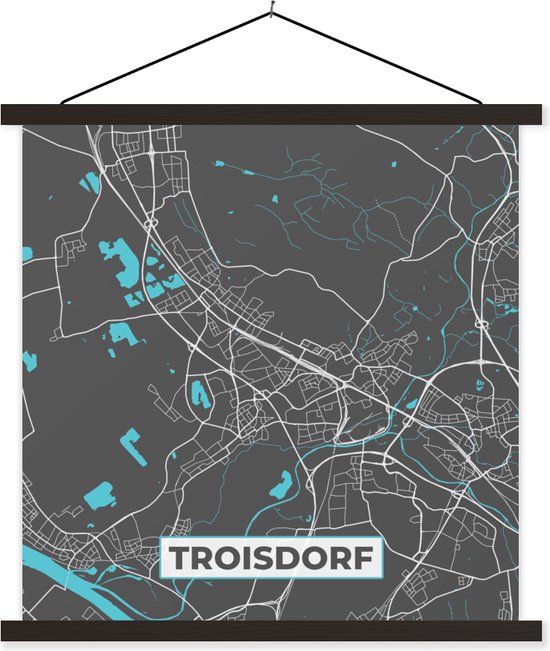 Posterhanger incl. Poster - Schoolplaat - Troisdorf – Stadskaart ...