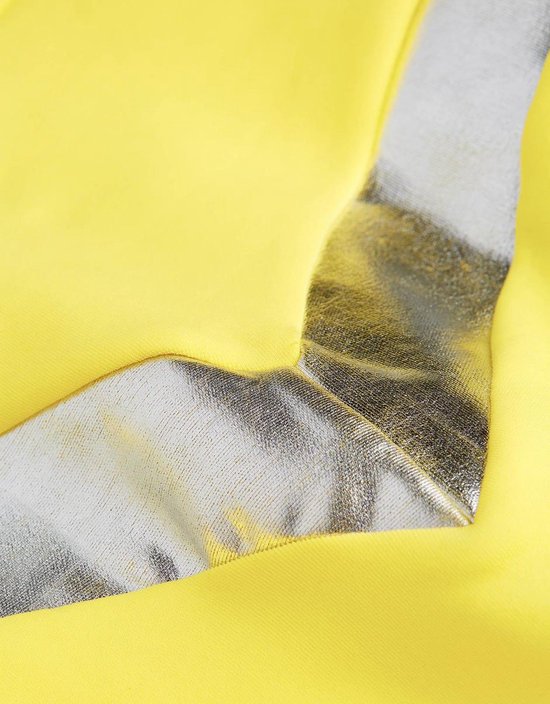 Hoores gele sweater van scuba stof met coole kitesurf details | bol.com