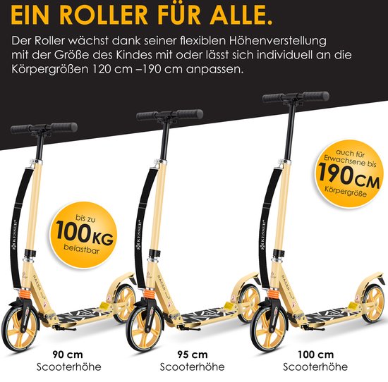 KESSER® Stuntstep voor Volwassenen en Kinderen - Step Opvouwbaar en ...