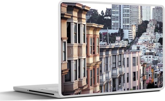 Laptop sticker - 12.3 inch - San Francisco - Architectuur - Macro | bol.com