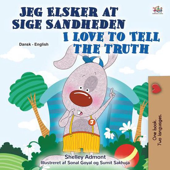 Danish English Bilingual Book for Children - Jeg Elsker at Sige ...