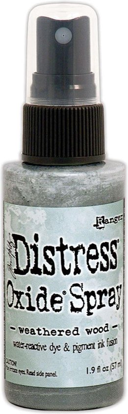 Ranger Distress Oxide Spray - Weathered Wood TSO67979 | bol