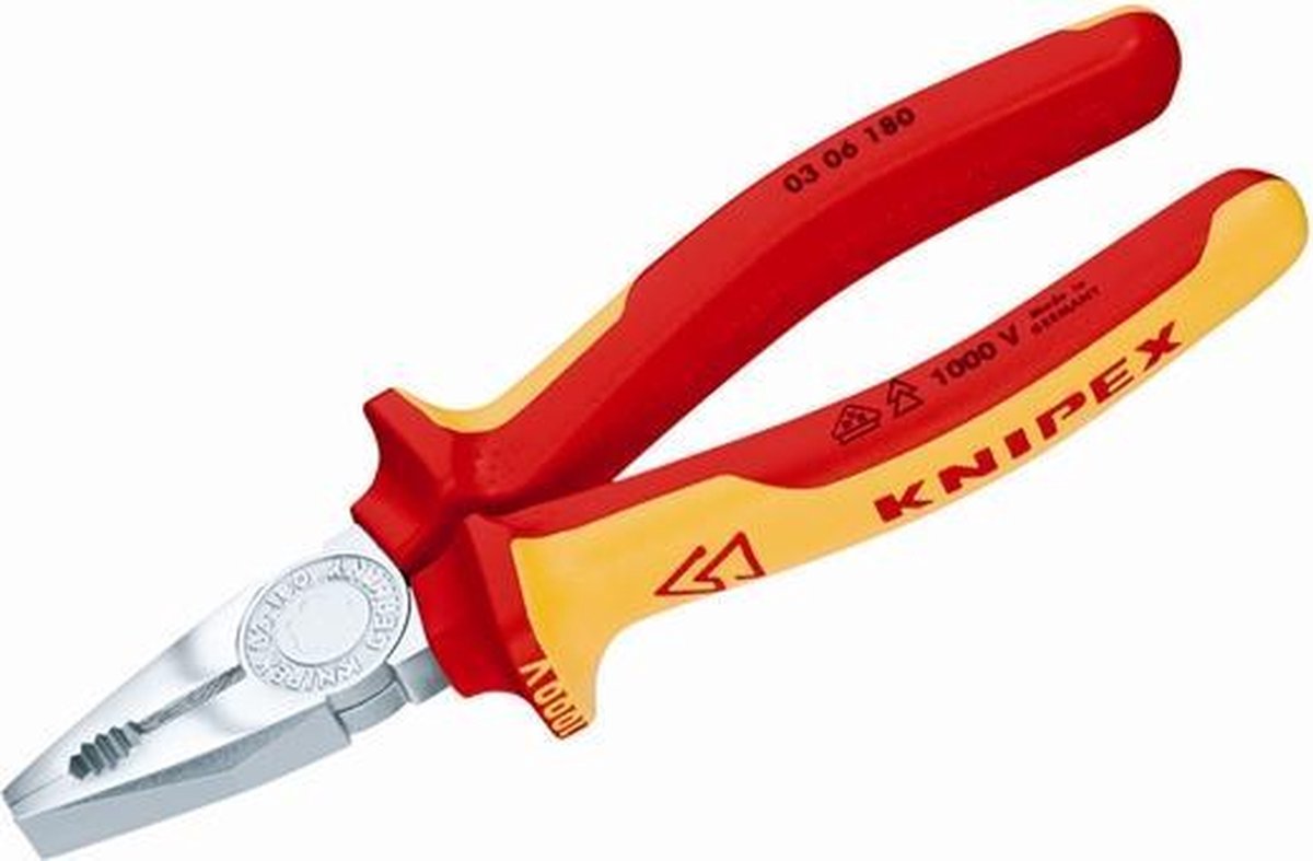 Knipex comb.tang 180mm 0306vde | bol