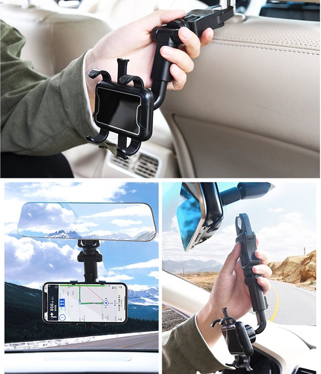 360 Graden Draaibare Auto Telefoon Houder Verstelbare TelefoonHouder ...