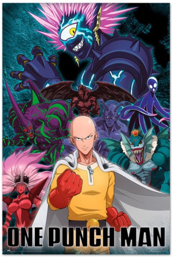 Grupo Erik One Punch Man Saitama vs, Villain Poster - 61x91,5cm | bol.com
