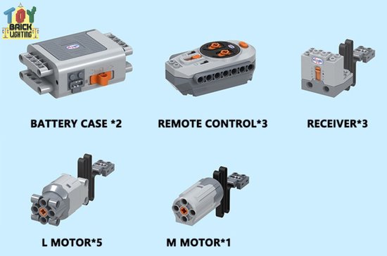 RC LIEBHERR R980 Rupskraan Kraan Graafmachine Technic Technisch MOC ...