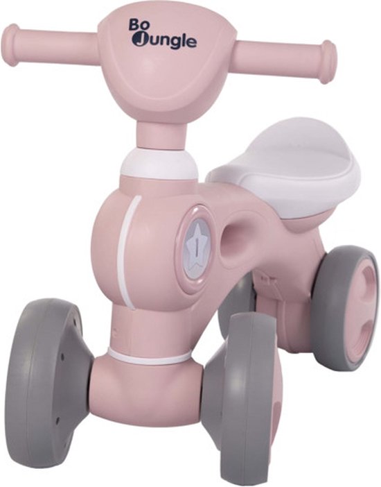Bo Jungle B-Bike Loopfiets - Jumpy Pink | bol.com