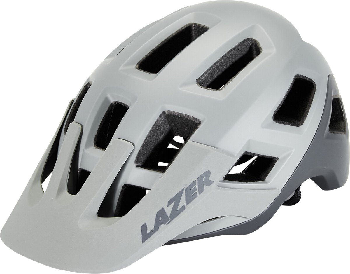Lazer Coyote Fietshelm, grijs/zilver | bol.com