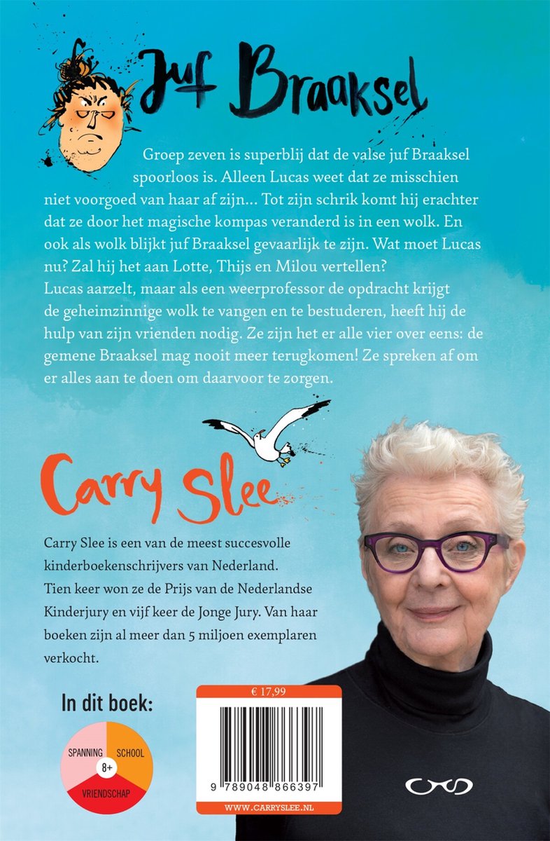 Juf Braaksel 5 - Juf Braaksel en de woeste achtervolging (ebook), Carry ...