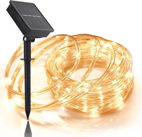 Lichtslang - 5 Meter - Zonne-energie - Warm Wit - Voor buiten ...
