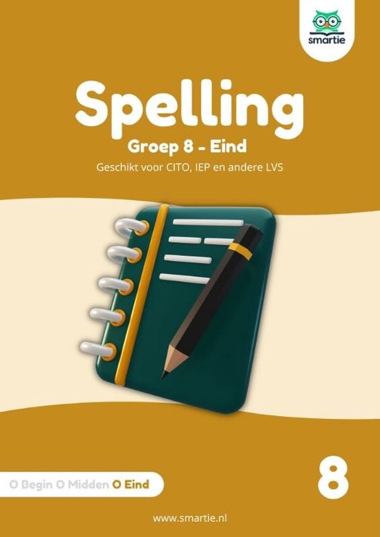 Smartie BME 72 - Spelling groep 8 - eind | 9789083268279 | Boeken | bol.com