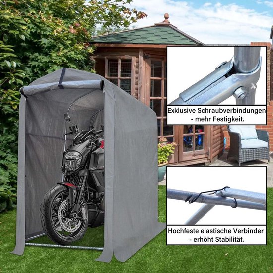 Waterdichte Fietsenberging Outdoor - Robuuste Fietsgarage voor 2 ...