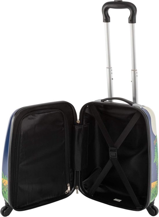 Kindertrolley Set 2 Delig Handbagage Koffer met Wieltjes - Olifant ...