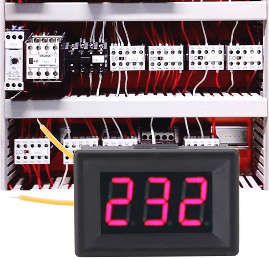 Digitale AC Spanningsmeter met LED Display voor 70-380V | bol