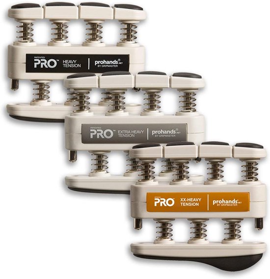 Handgrepen Pro Strenghtener Navy Seals Set van 3 | bol