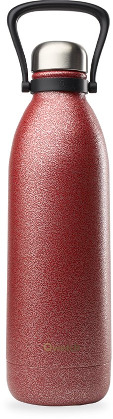 Qwetch - Isothermische fles - Titan Roc Safety Red- 1,5L | bol