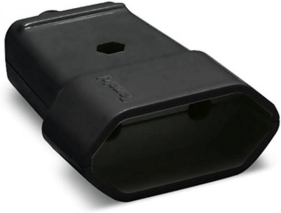 Zwart Stopcontact voor Binneninstallatie - 10A/250V | bol