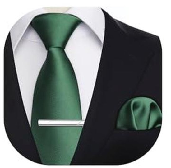 Effen kleur stropdas en pochet set voor mannen - perfect voor ...