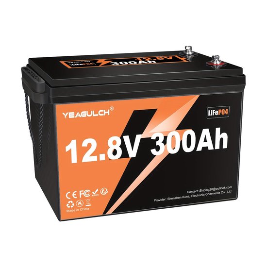 12V 300Ah LiFePO4 Accu – Lithium Accu – Camper Accu – Boot Accu – Zonne ...