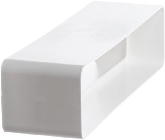 Verloopstuk voor rechthoekige buis 220 x 55 mm - 110 x 55 mm ...