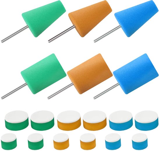 ChemicalWorkz® - Polishing Cone & Foam Pad Set | bol