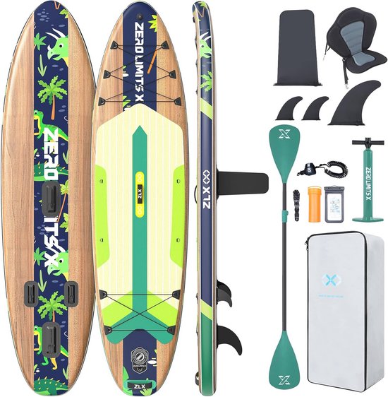 Opblaasbaar Stand Up Paddleboard met Zitting - 320 cm ...