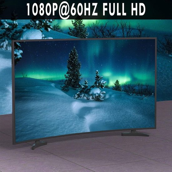 HDMI naar VGA Adapter met 3.5mm Audio Kabel voor PC, Laptop, Monitor en ...