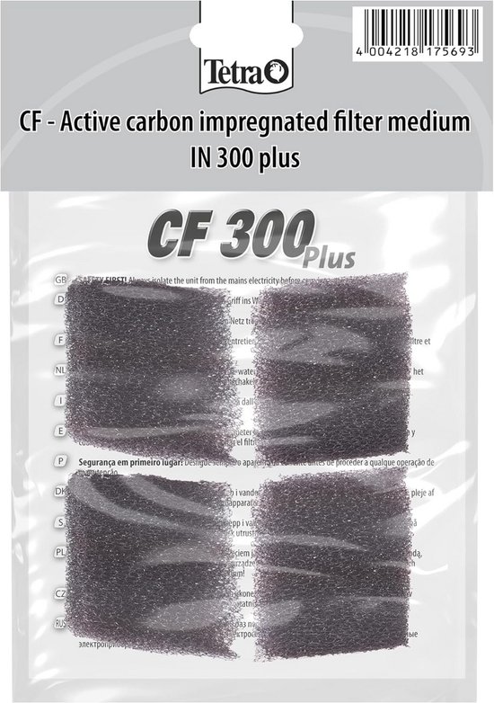 Actieve Kool Filtermateriaal voor Binnenfilter Aquarium (4 Stuks) | bol